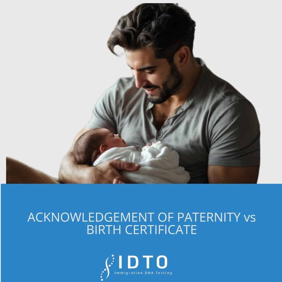 Acknowledgement Of Paternity Vs Birth Certificate
